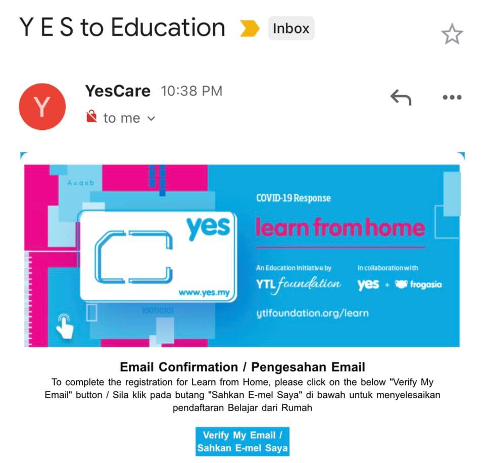 YTL FOUNDATION’S LEARN FROM HOME FOR PRESCHOOL TO FORM 5 STUDENTS ...