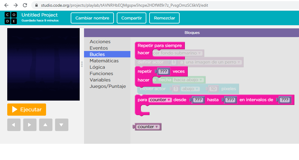 Cuarto año EP 53: Trabajando con Code.org (Parte II)