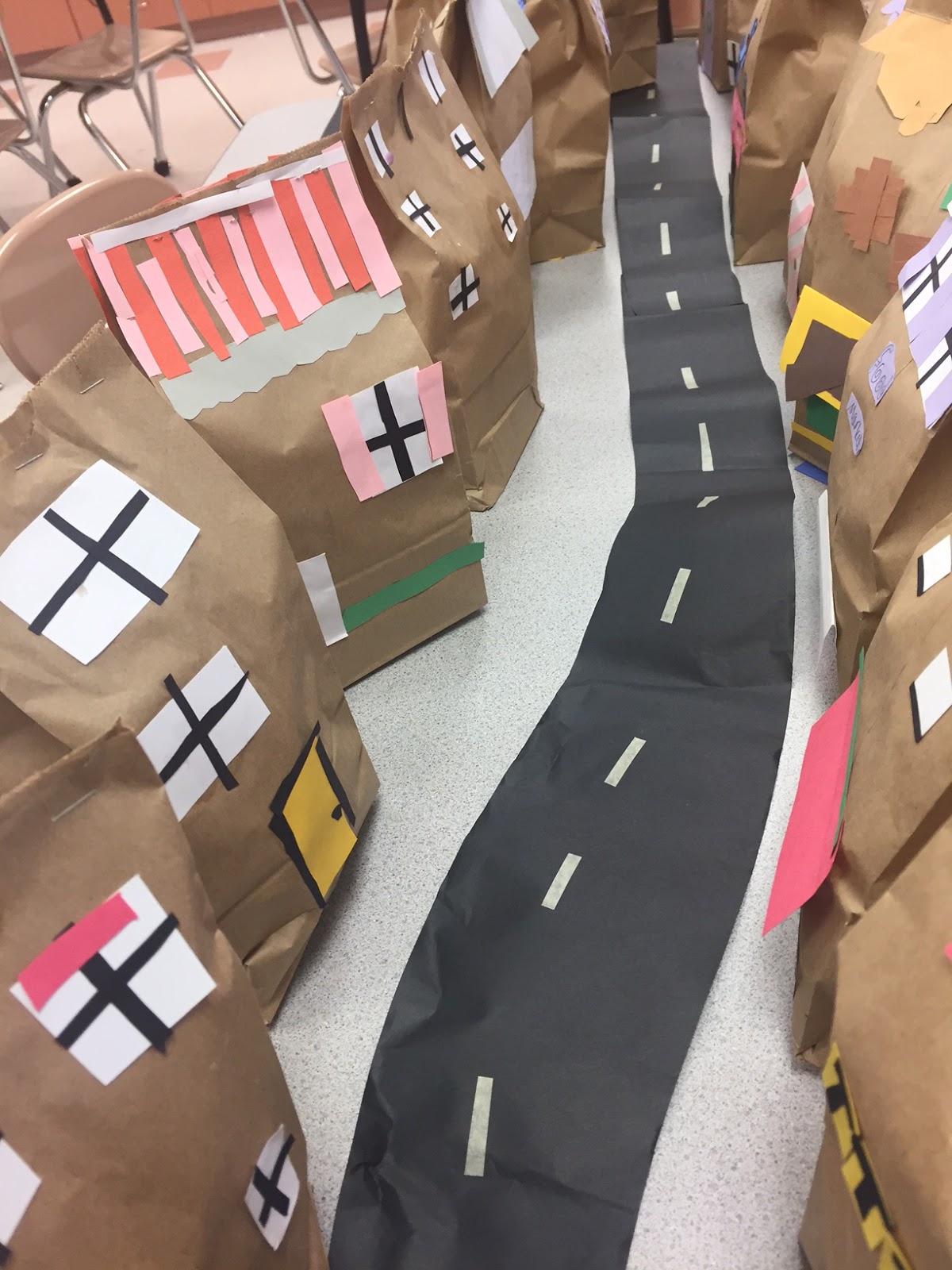 Art Class with Mrs. Kilpatrick: Architecture Paper Bags!