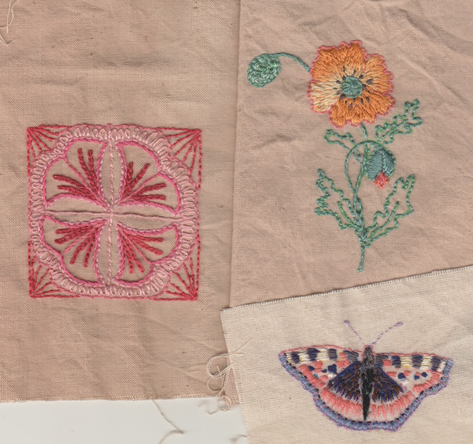 Paper, paint and print: Painting with stitch