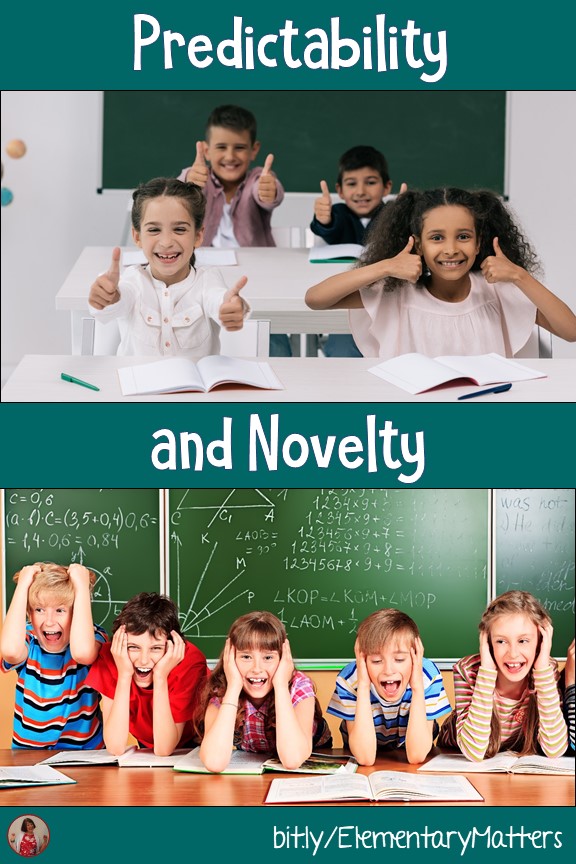Elementary Matters: Predictability and Novelty