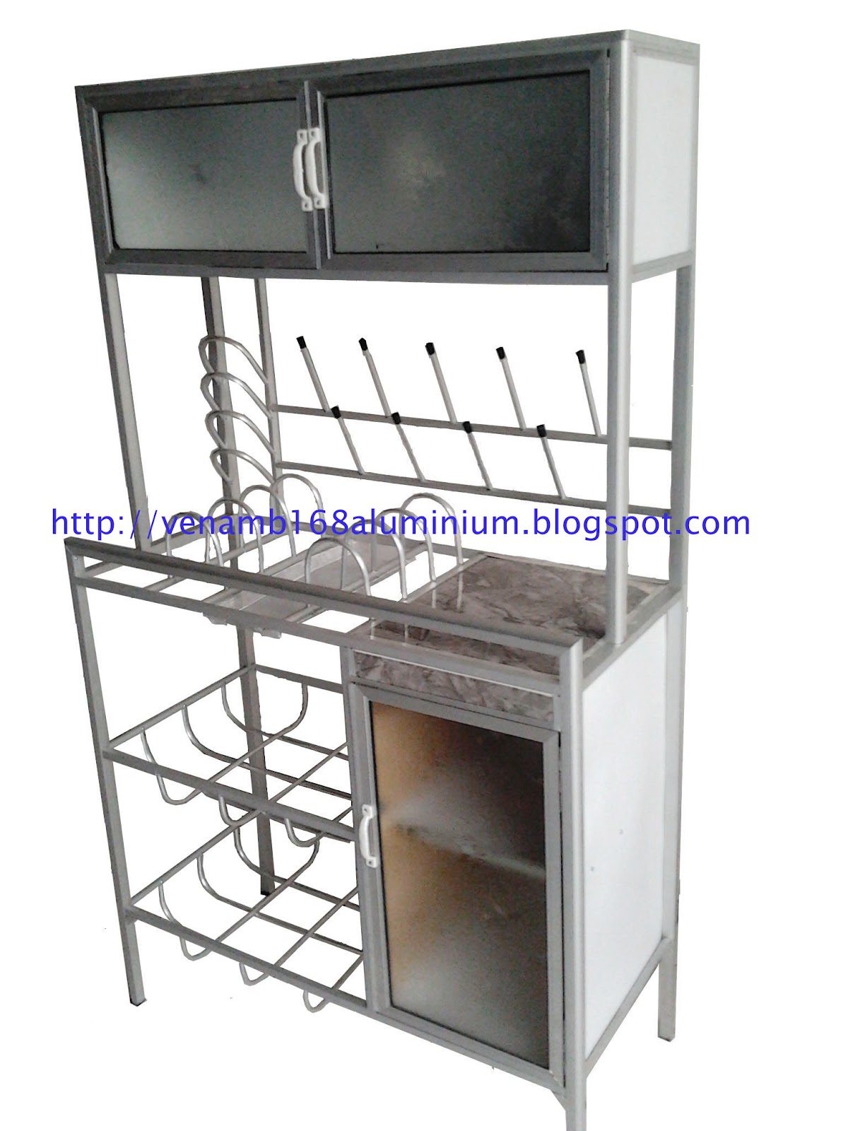 Venamb 168 Aluminium: Rak Piring Aluminium