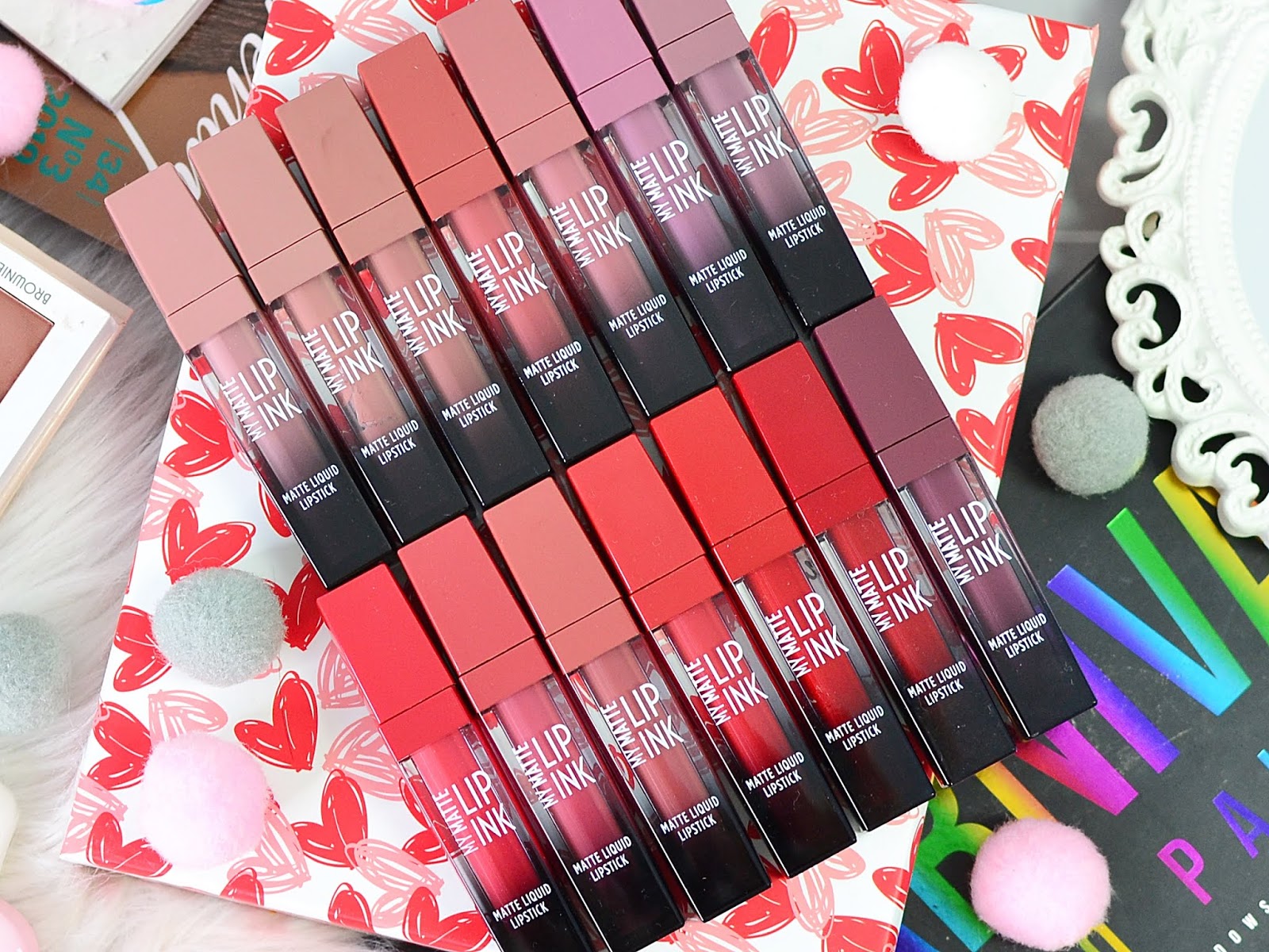 WEGAŃSKIE POMADKI GOLDEN ROSE MY MATTE LIP INK | SWATCHE WSZYSTKICH ...