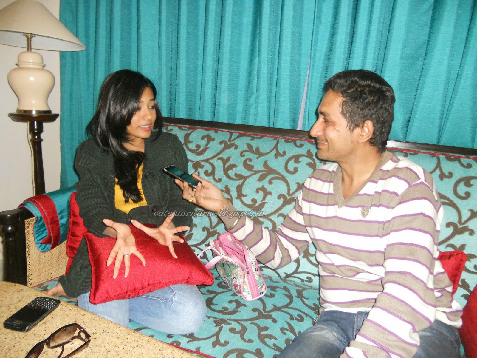 Cute Amrita Rao: Amy AKA Amrita rao unseen HQ pics during her interview ...