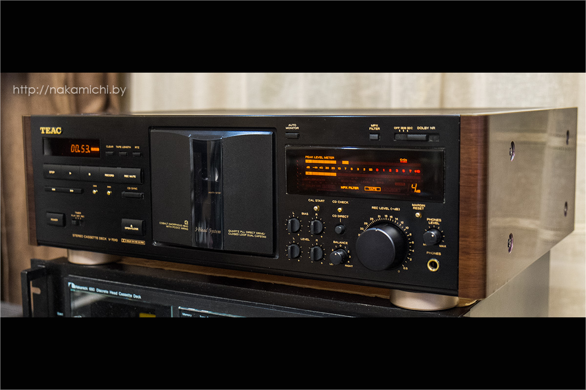 Vintage Audio: TEAC V-7010 Stereo Cassette Deck