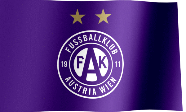 FK Austria Wien Fan Flag (GIF) - All Waving Flags