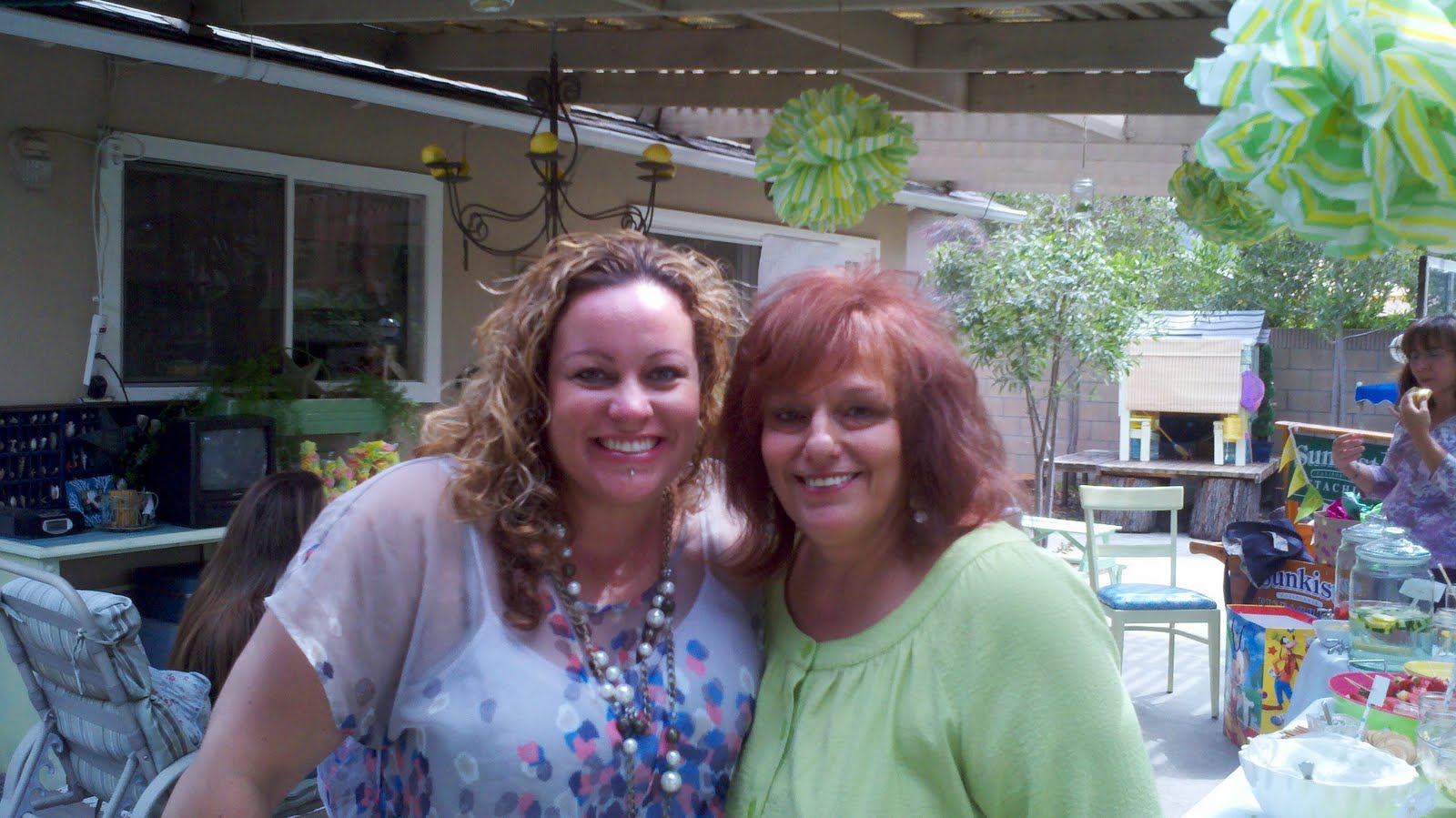 Raina Liz Party Biz: Liz's Mom's 60th Surprise Party...Lemon Lime Theme