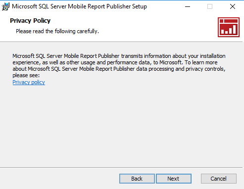 How to install SQL Server Mobile Report Publisher