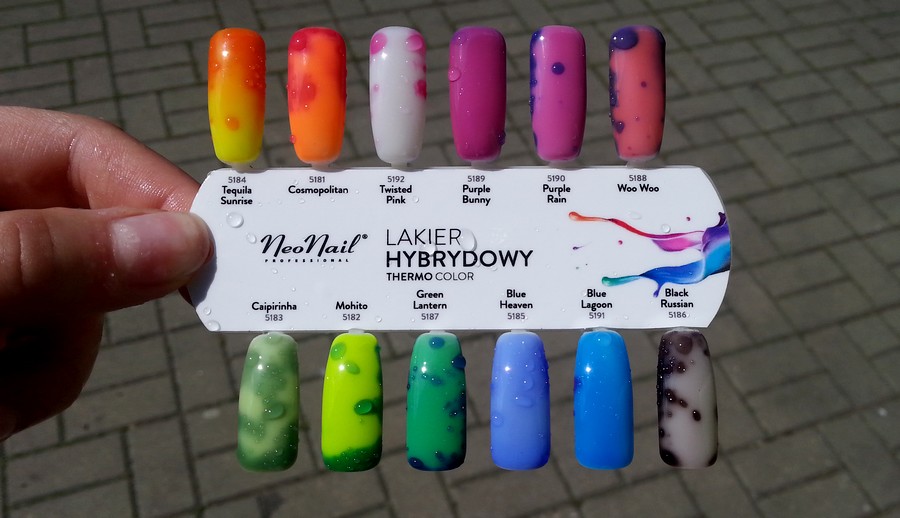 LAKIERY TERMICZNE-THERMO COLOR NEONAIL - Chemicznie Kosmetycznie