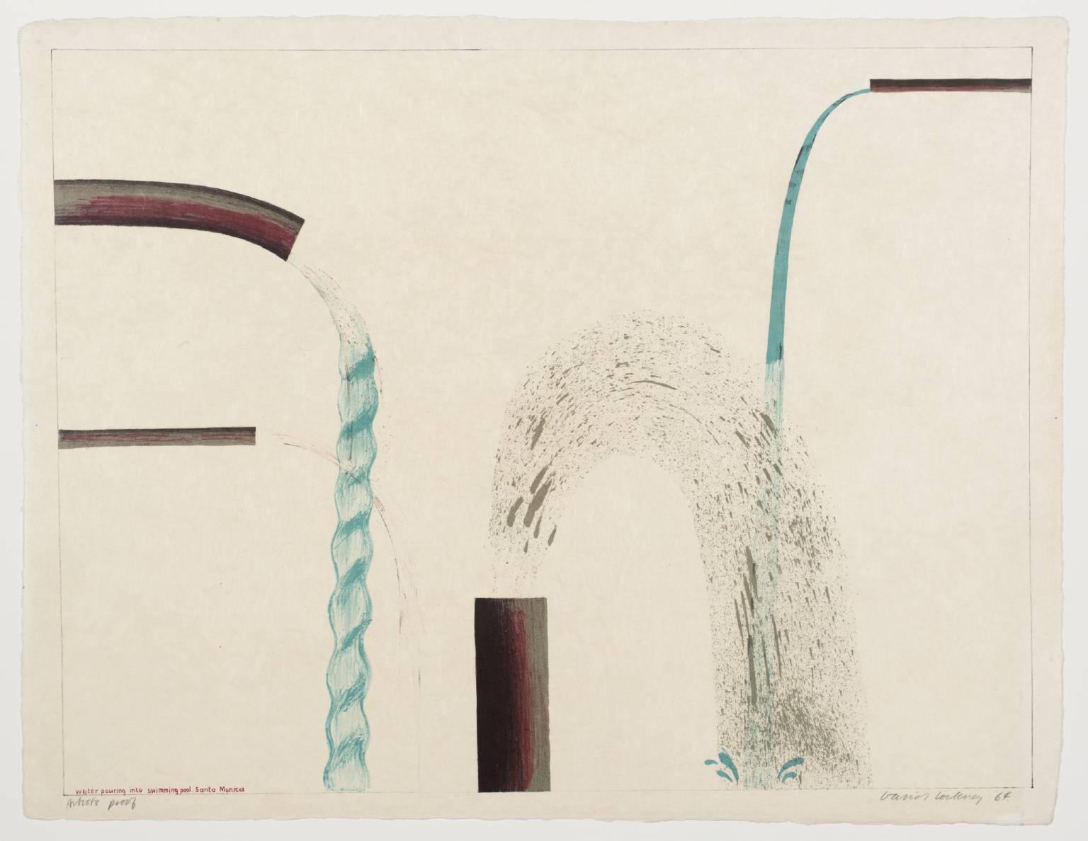 Drawing : Pouring water