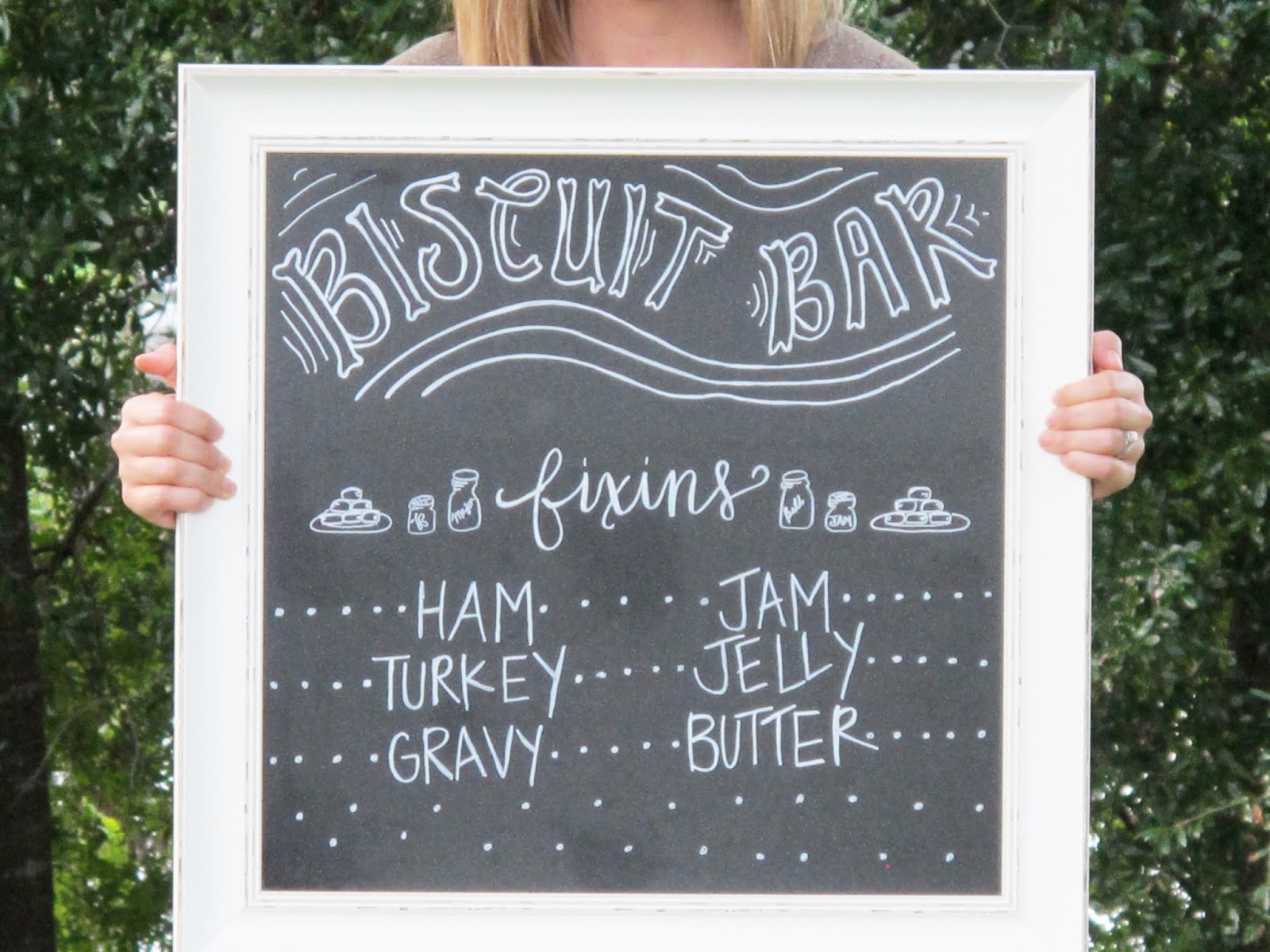 Heavens to Betsy Calligraphy: Biscuit Bar | Heavens to Betsy
