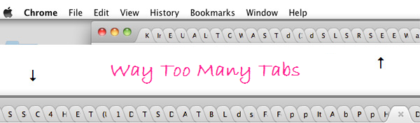 Shayla S. Burroughs: Too Many Tabs