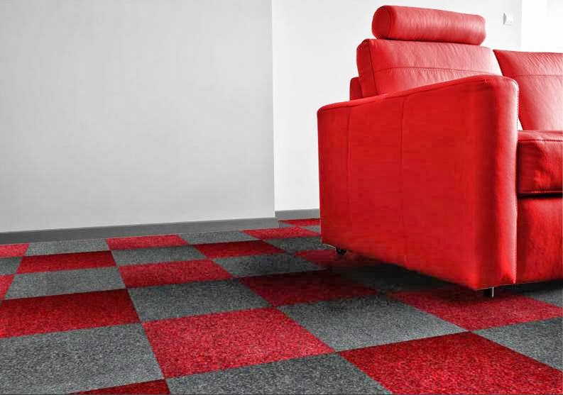 Modern Interior Design: Carpet Tiles