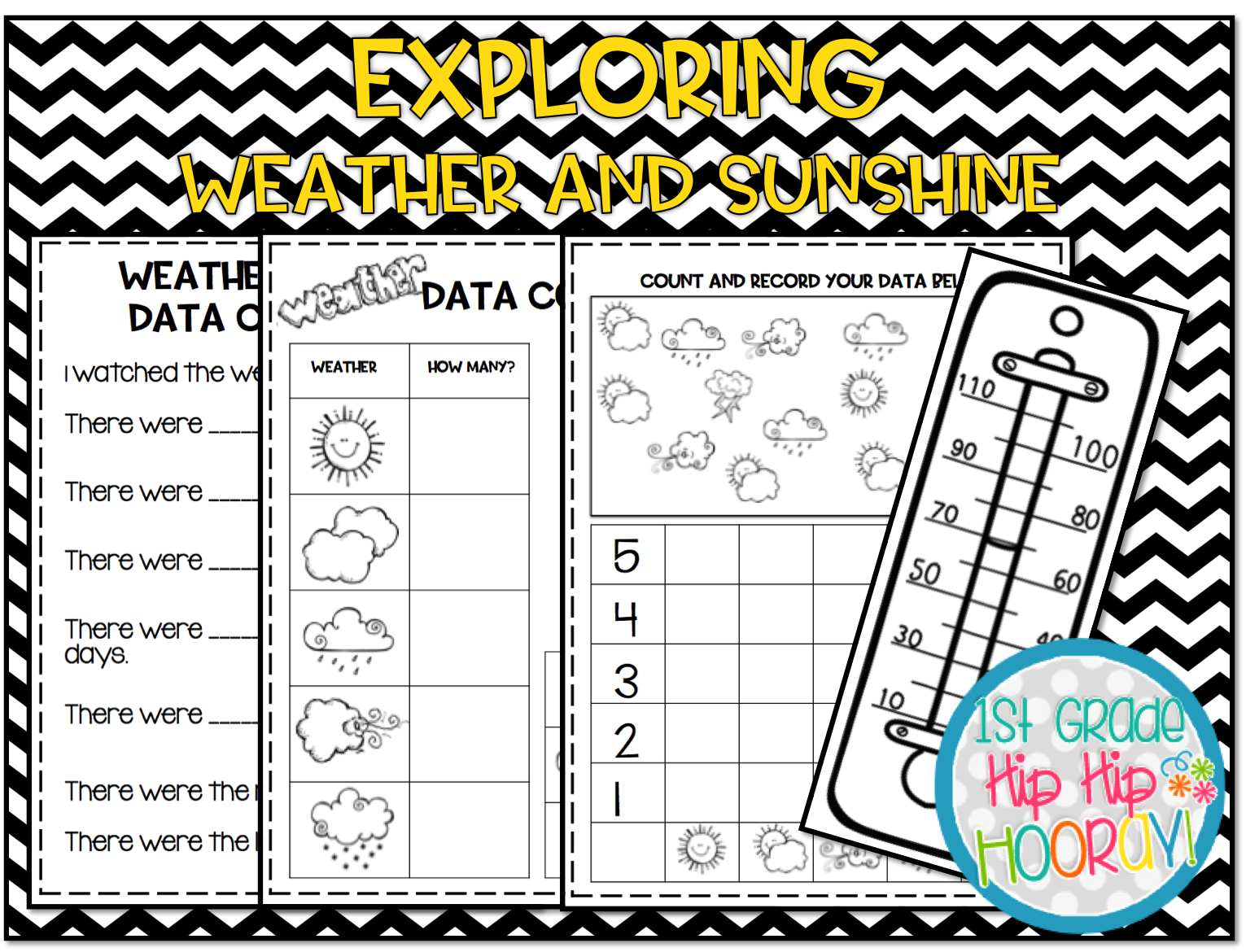1st Grade Hip Hip Hooray!: Exploring Weather and Sunshine