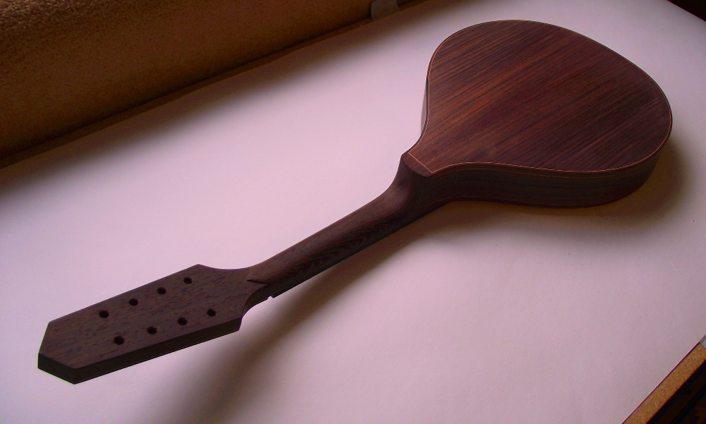 A Luthier's Blog: Wenge Neck