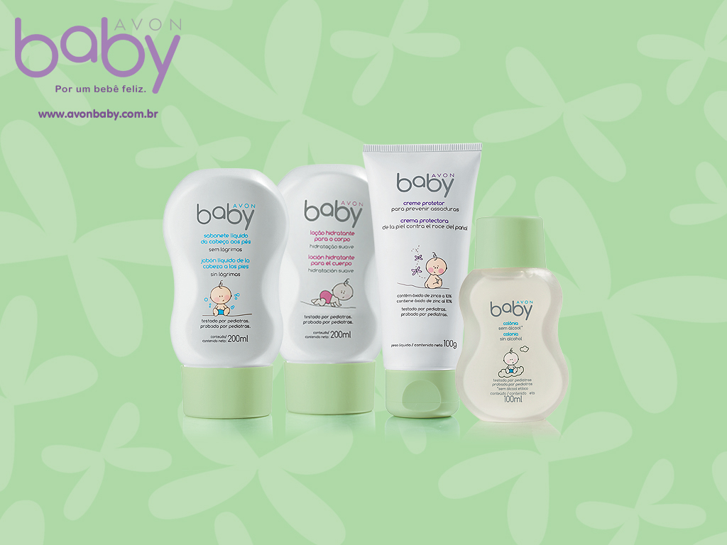 Cristina Avon SM: AVON BABY - LANÇAMENTO SITE OFICIAL