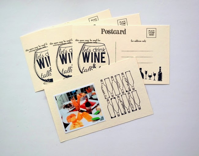 Let's Drink Wine Postcards - Canvas Corp