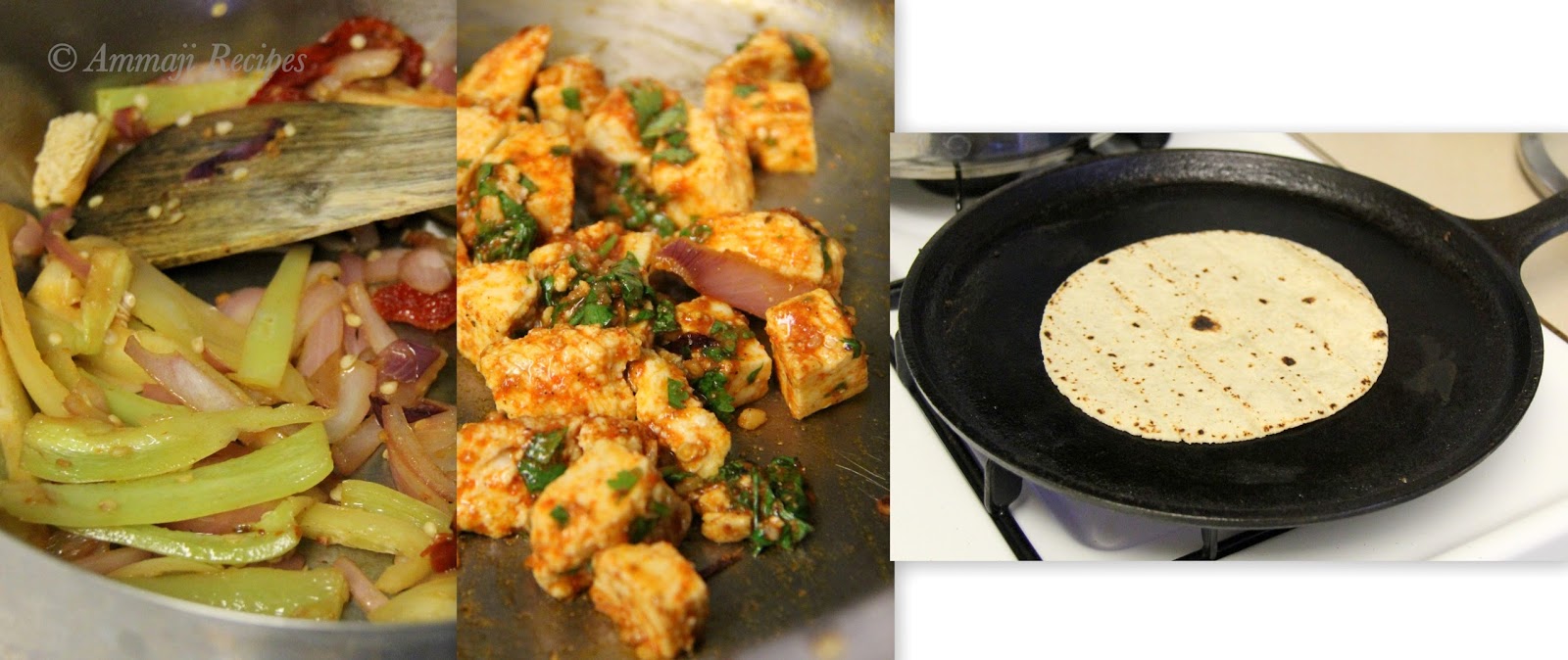 Fajitas | Indian Food Recipes | Ammaji Kitchen