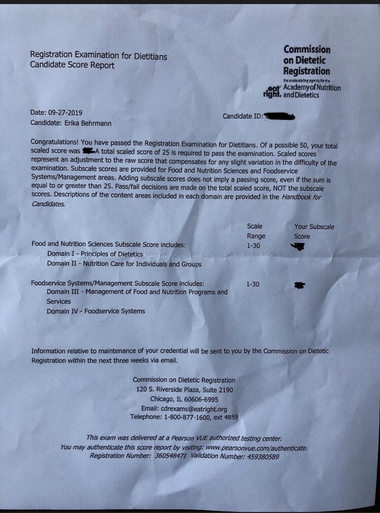 5 Tips on How to Pass the RD Exam!