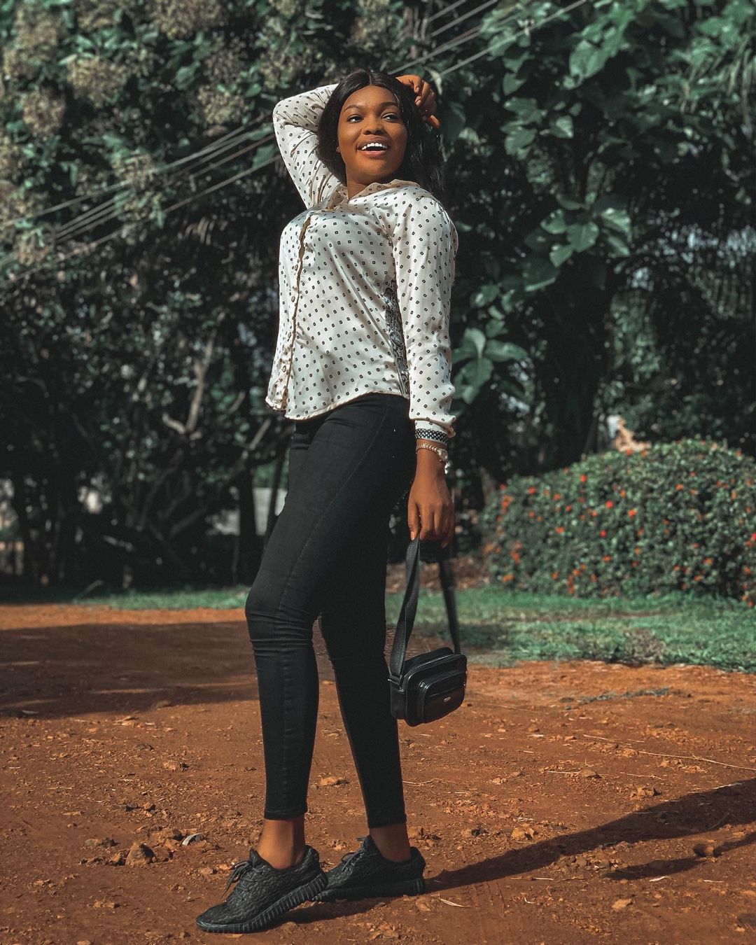 Pictures Of Oge Gabriel standing tall