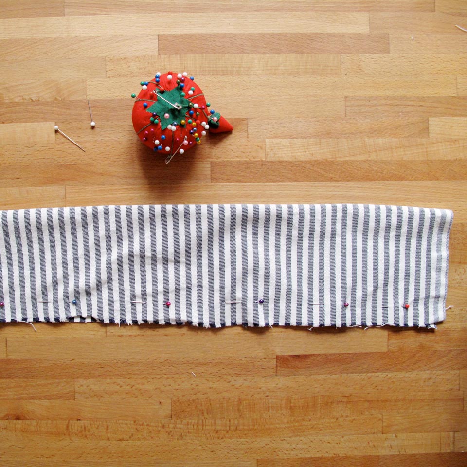 the little house in the city: How To Make A DIY Draft Stopper