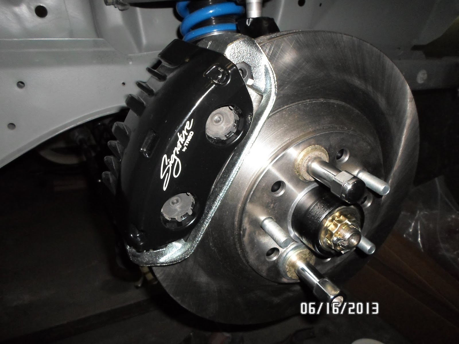 Night Mission Boss 302 Blog: 13” Front Disc Brake Installation: The ...