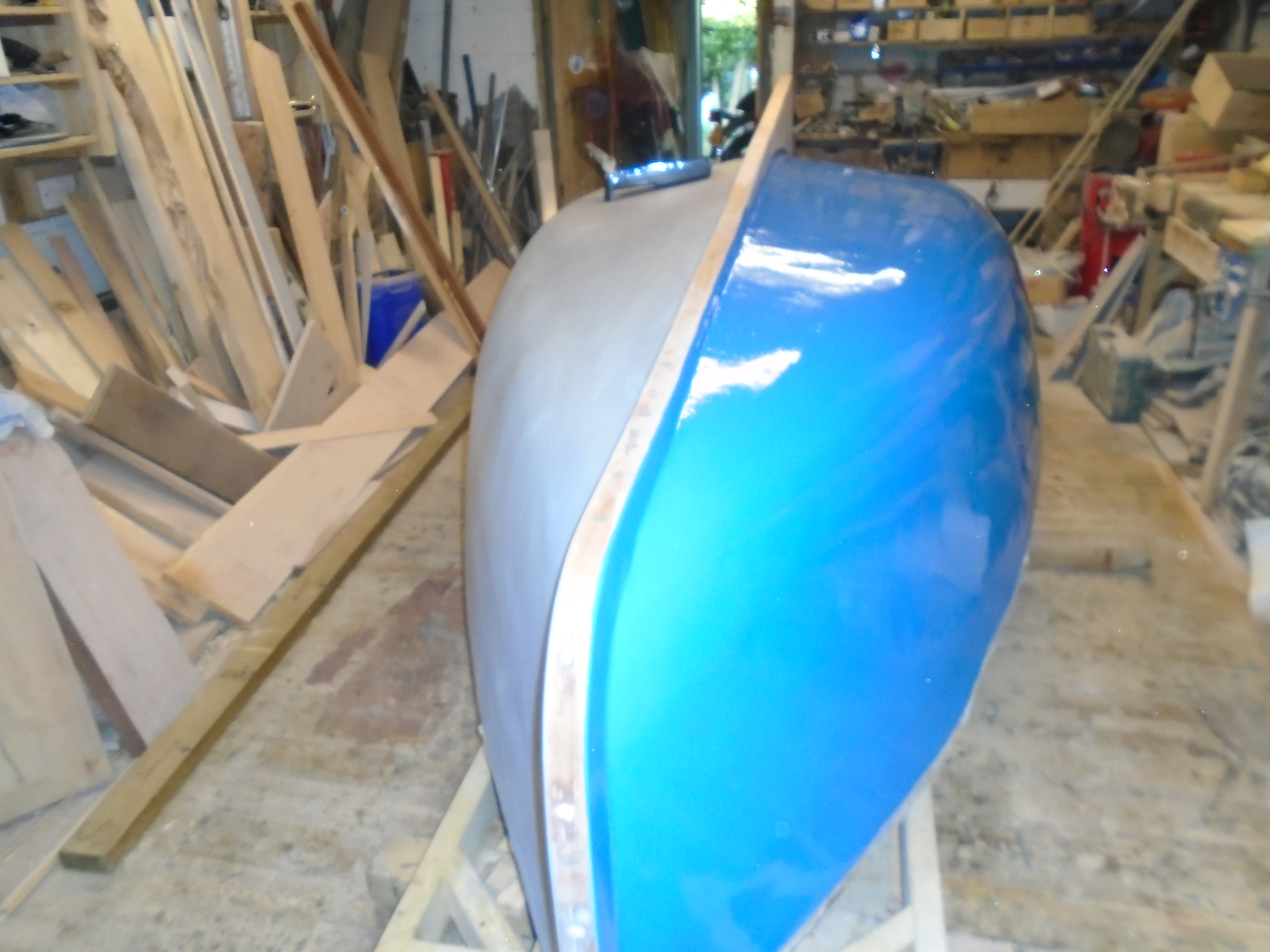 Huts 'N' Stuff: The strip planked boat update. (A Steam Launch design)