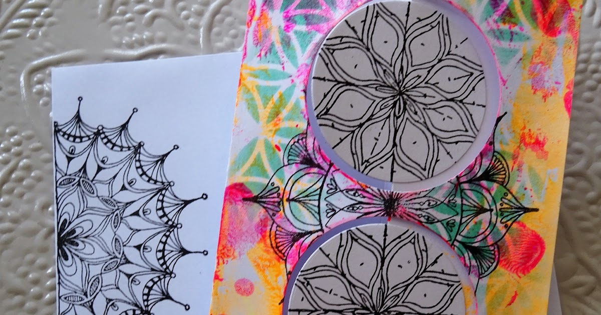 cs maakt - made by CS: Mandala pop-up kaart.