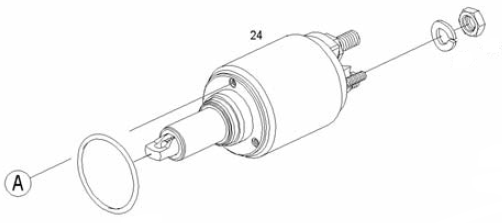 ALTERNATORS-STARTERS: 2339402312 BOSCH-SOLENOID SWITCH