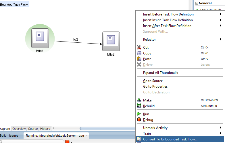 Oracle Adf World Convert Bounded Taskflow