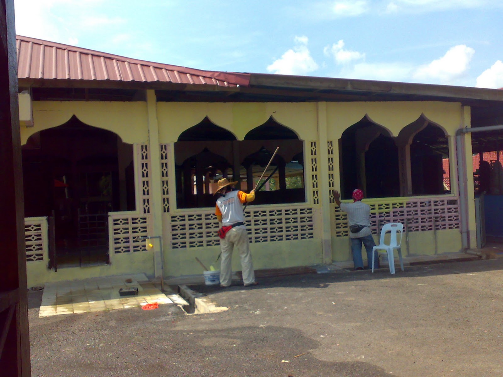 SYARINA BINA ENTERPRISE: PROJEK MENGUBAHSUAI MASJID FELDA CHINI