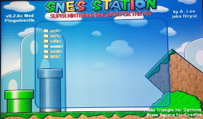 ps2 SNESエミュレーターSNES-Station紹介