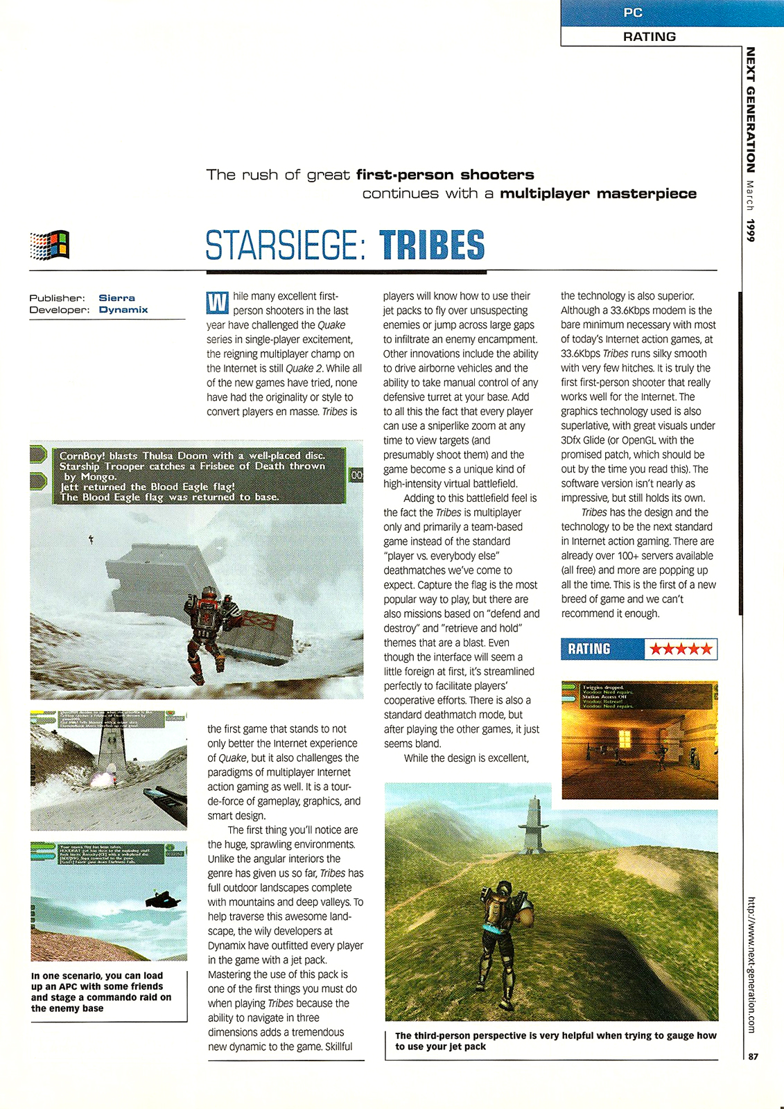 Vault 1541: Starsiege: Tribes -- 20th Anniversary