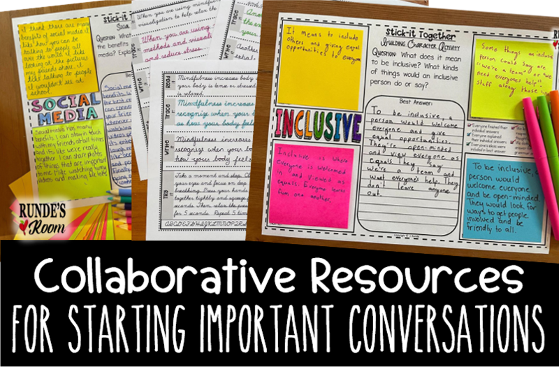 Collaborative Resources as Important Discussion Starters | RUNDE'S ROOM