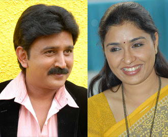 Actor Ramesh Aravind and Anu Prabhakar again!!!!! - Indiancinemaguru.com
