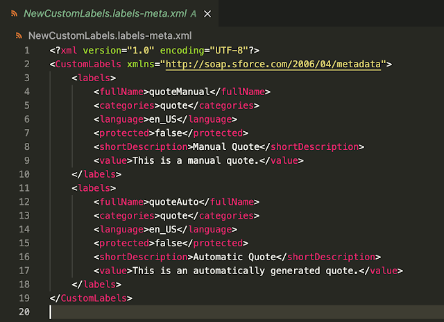 Custom Labels XML to CSV Convertor and Vice Versa - SFDC Stop