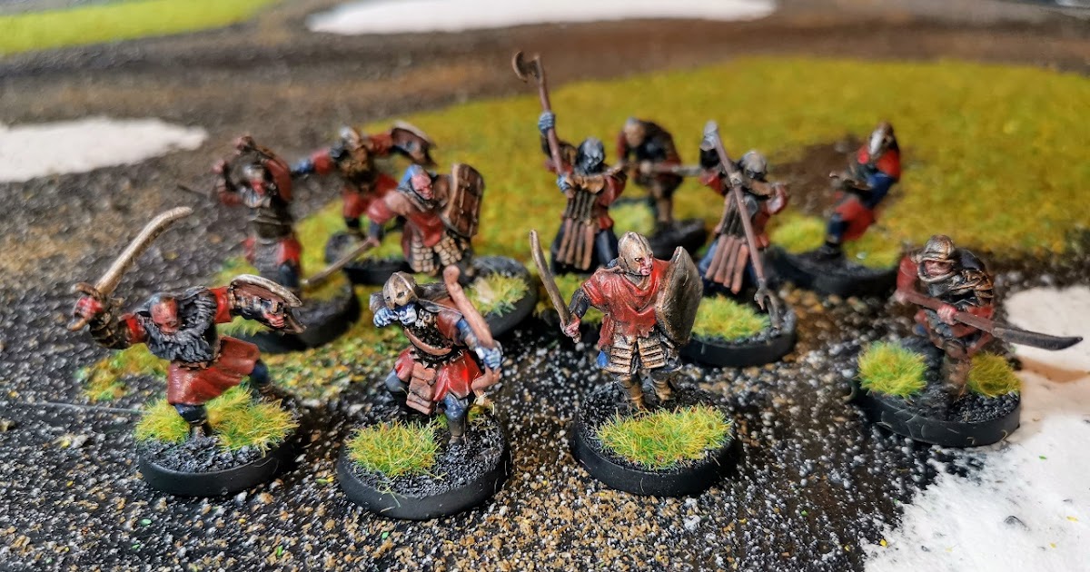 Wargames Wasteland: Middle Earth SBG (Mordor Orcs - part 1)