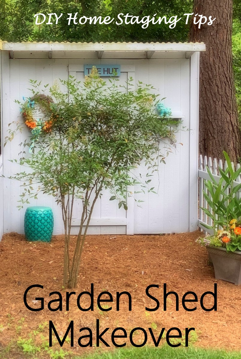 What you can learn about home staging from my Garden Shed Makeover ...