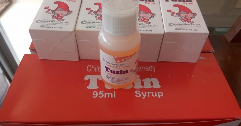 ឪសថស្ថាន អនឡាញខេមបូឌា : TUSIN syrup សេរ៉ូផ្តាសាយ