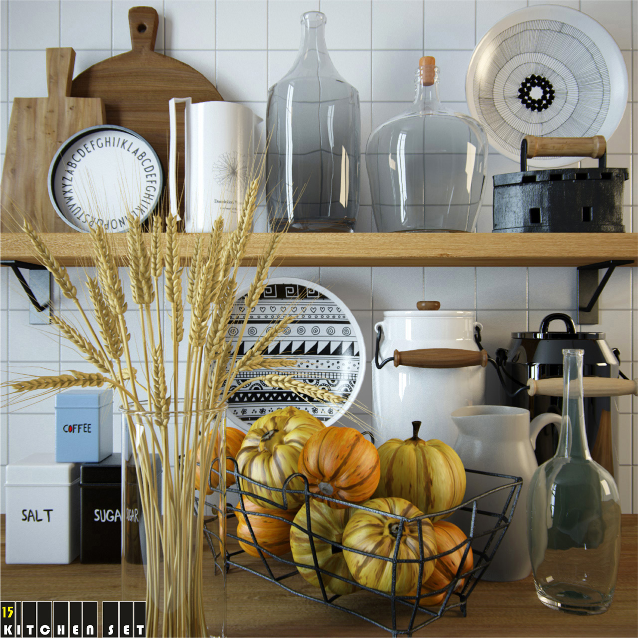 1. Kitchen Sets Collection Free Sketchup Models