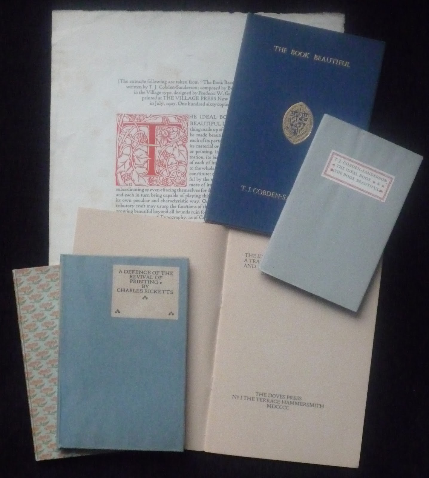 Charles Ricketts & Charles Shannon: 10. Book design from the Middle ...