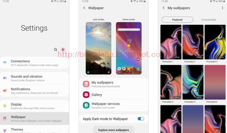 Cara Mengubah Wallpaper Layar Beranda Anda di Android - Ninna Wiends
