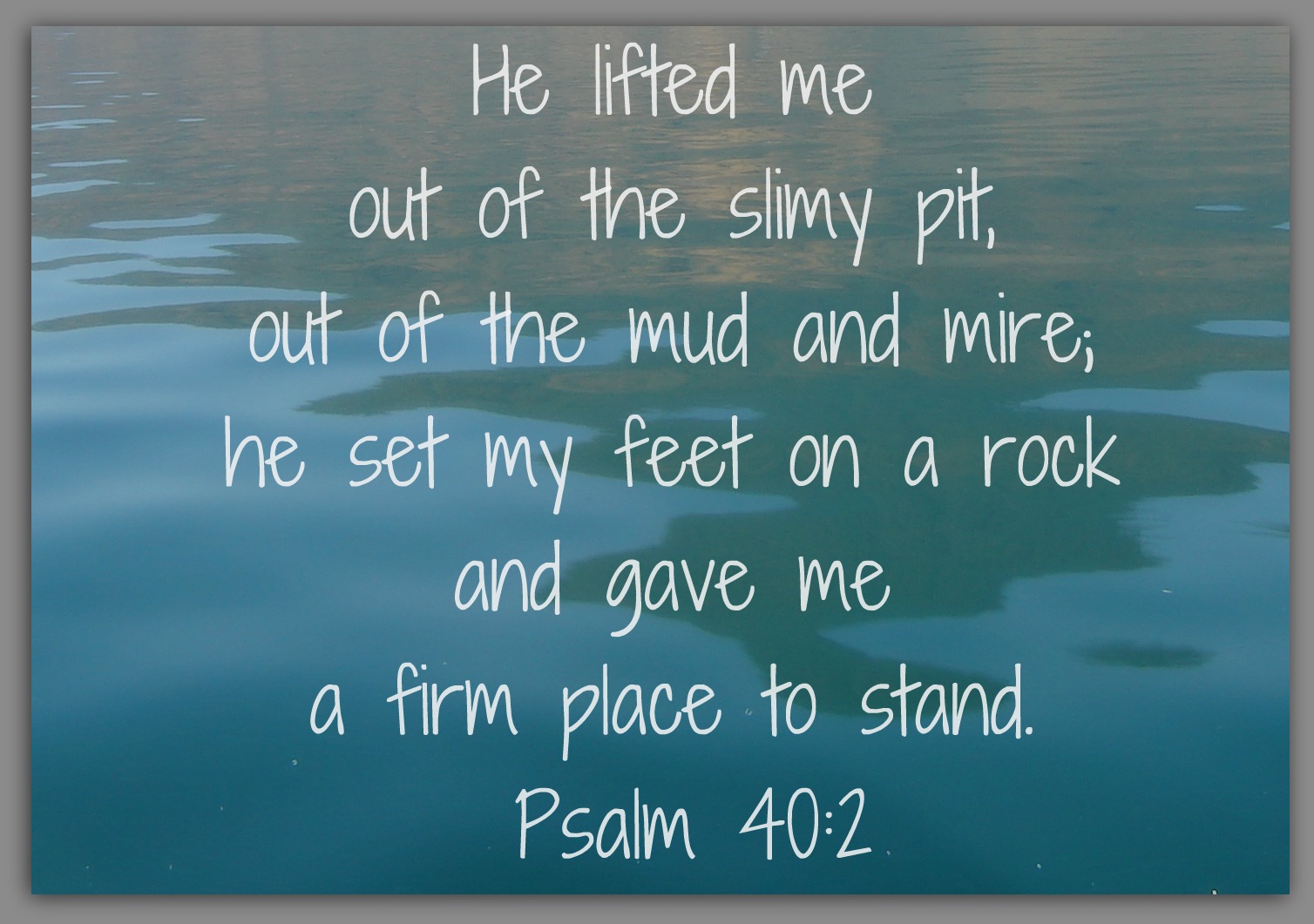 Out Of The Mudd And Mire A Wretch Like Me