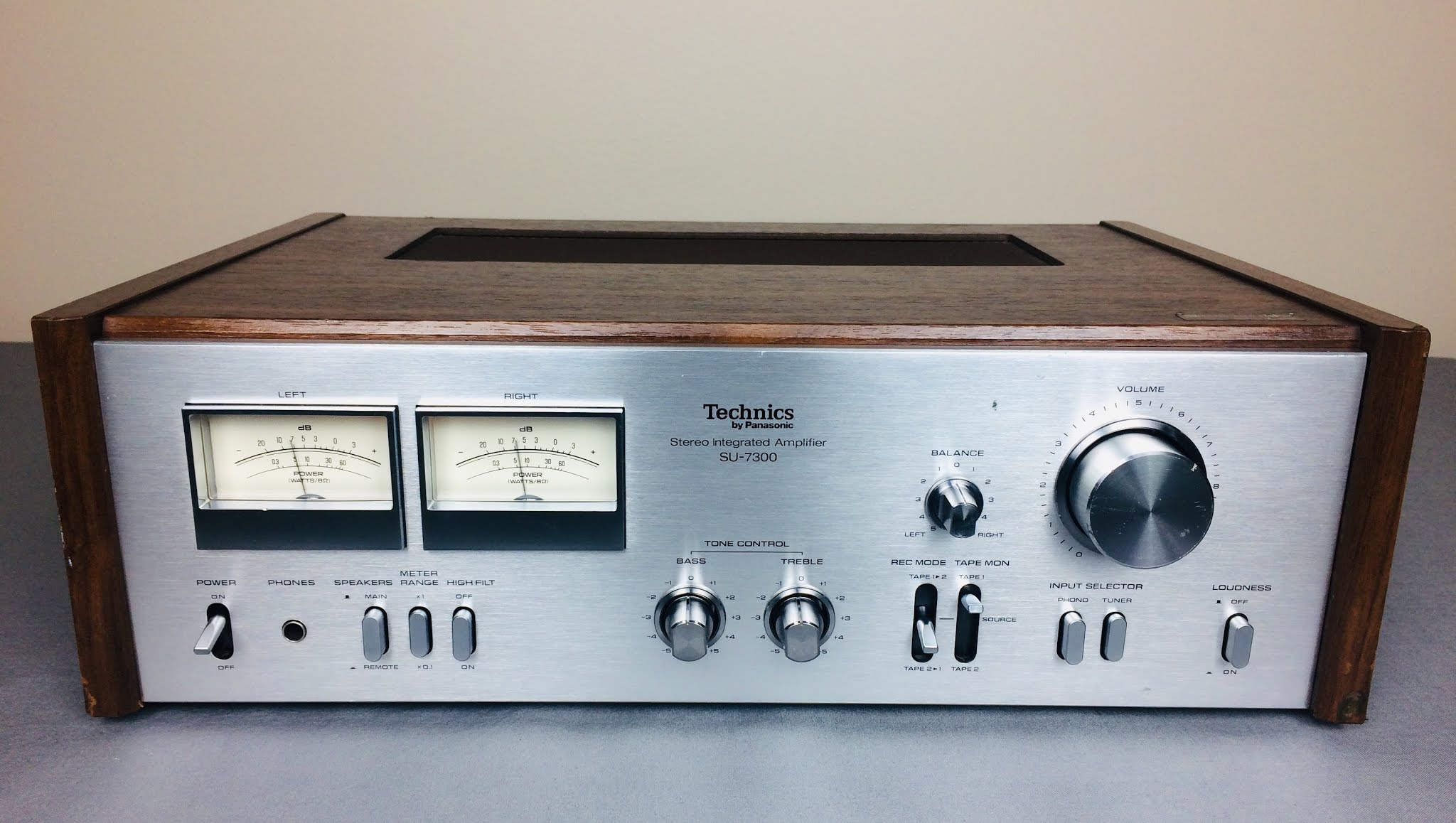 Oleg's Vintage Audio: Technics SU-7300 Stereo Integrated Amplifier ...