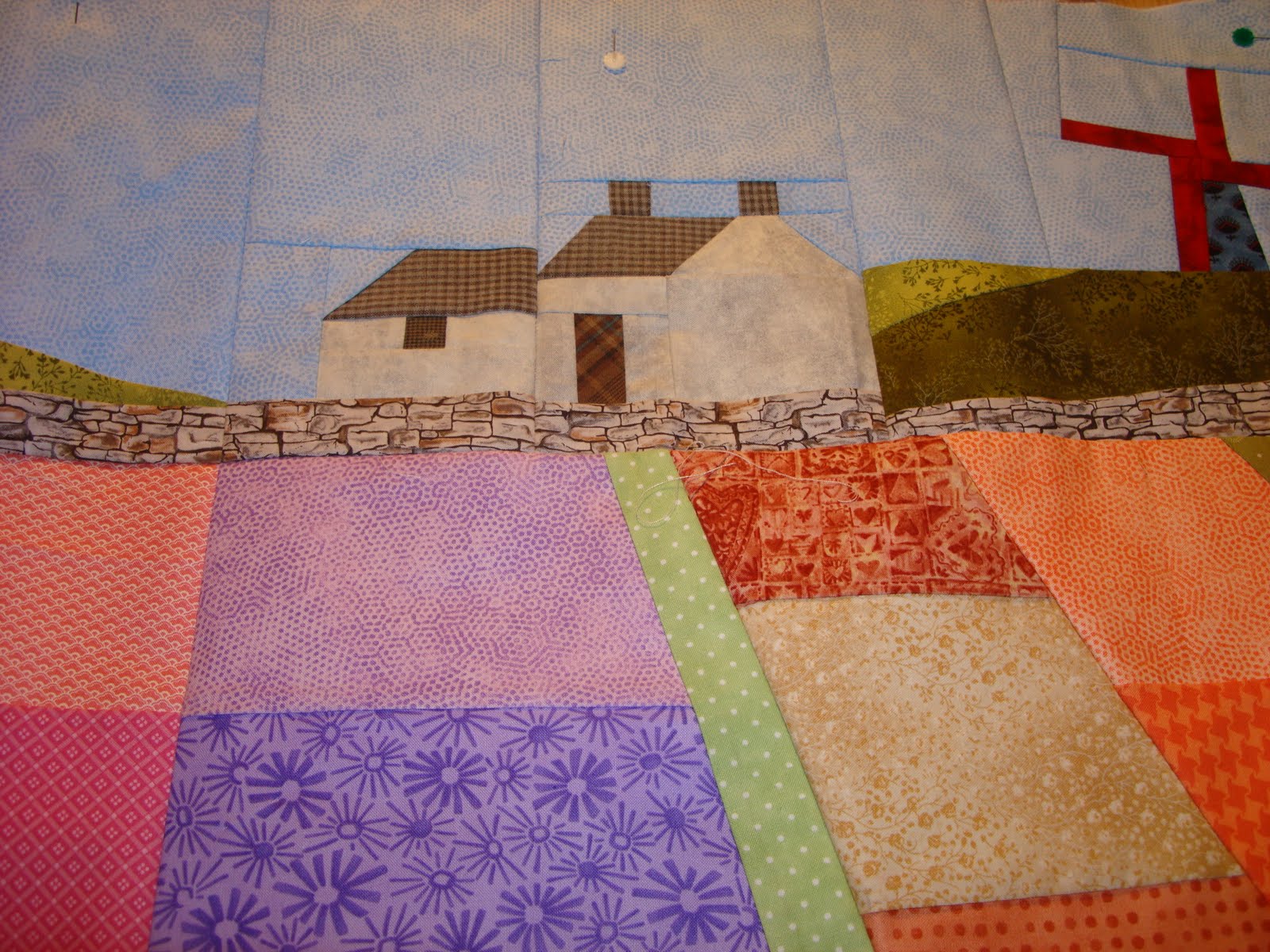 ANA Y SUS LABORES DE PATCHWORK: NUEVO QUILT EN PROYECTO