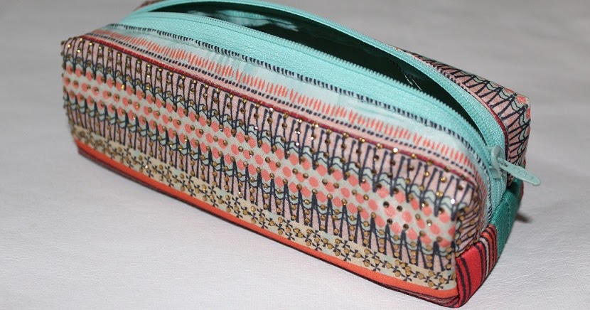 AMINA CREATIONS: DIY BOX POUCH TUTORIAL