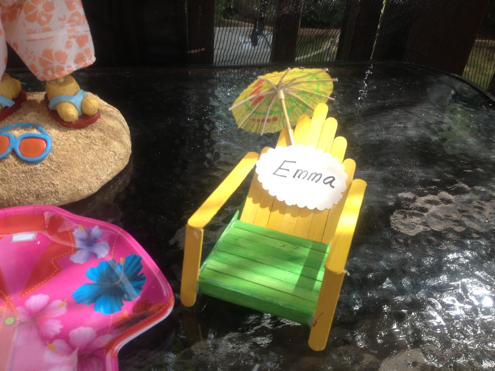 Honey D's Creations: Summer Popsicle Stick Craft