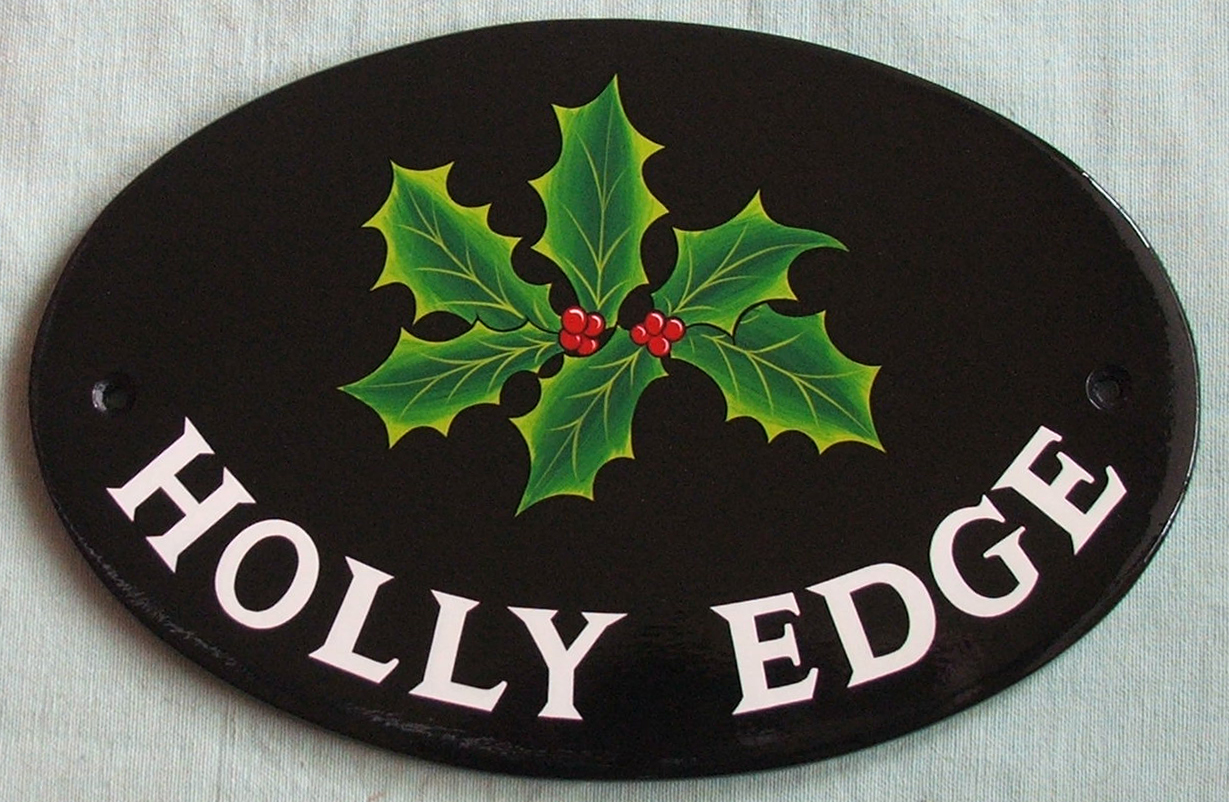 Hand Painted House Signs by Ceramic Art: Hand Painted Ceramic Signs ...