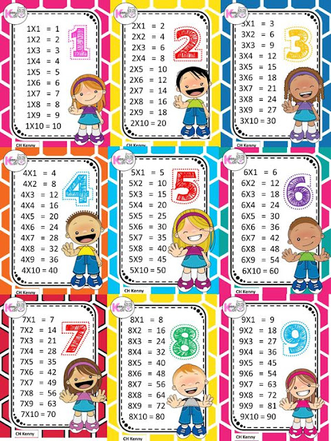 Blog de tercer de l'escola Grèvol: TAULES DE MULTIPLICAR Blog de tercer de l'escola Grèvol: TAULES DE MULTIPLICAR