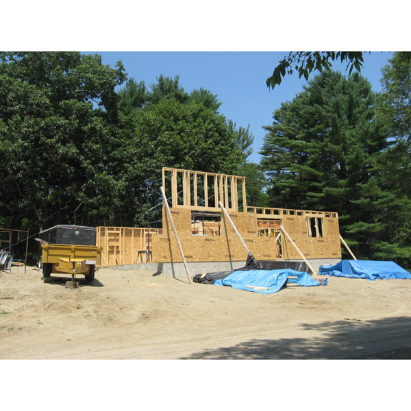 Oyster River House: Energy Efficient Framing